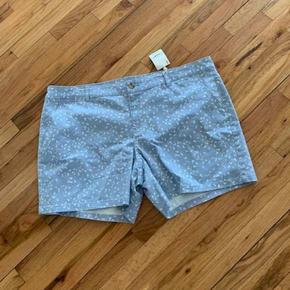 Shorts | Ana Mid Rise 6 Inch Inseam Shorts Size 24w Nwt | Poshmark